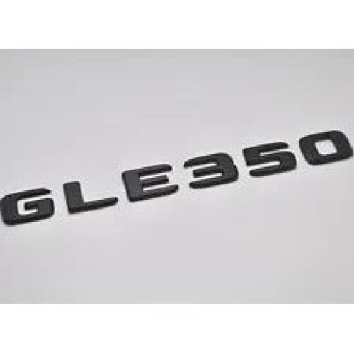 For Mercedes Benz GLE350 Matt Black Rear Boot Trunk Letter Number Badge ...
