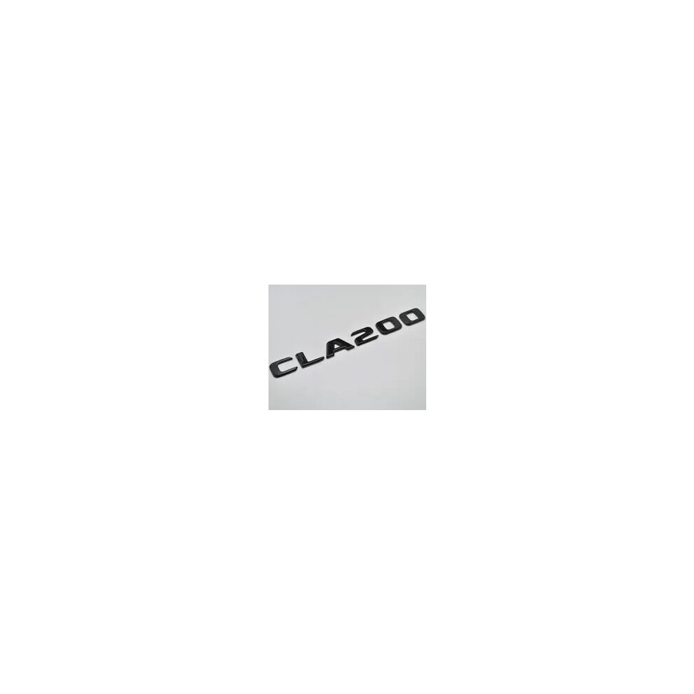 For Mercedes Benz CLA200 Gloss Black Rear Boot Trunk Letter Number ...