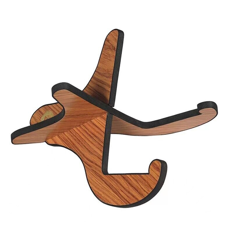 Universal Acoustic Guitar Stand, Wooden X-Frame Portable Stringed ...