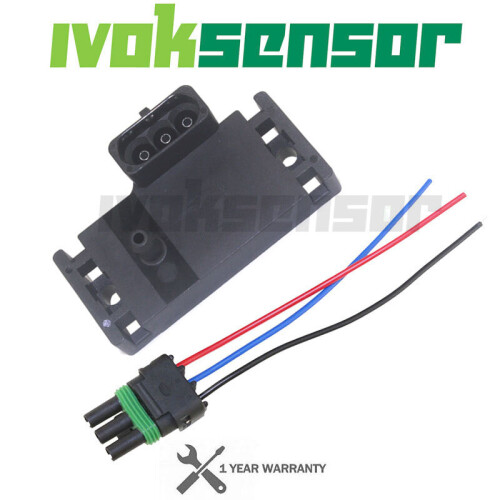 2Bar (2 Bar) MAP Sensor Turbo Boost For Opel Renault VOLVO With Plug Connector on OnBuy
