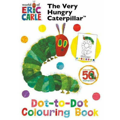 The Very Hungry Caterpillar Dot To Dot Colouring Activity Book on OnBuy