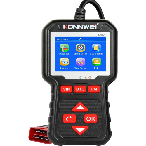 KONNWEI KW320 Car OBD2 Scanner Professional Code Reader Engine Fault Code Reader Scanner CAN ...