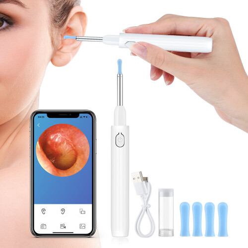 Wireless Visual Ear Wax Cleaner with Endoscope EarPick for Android IOS ...