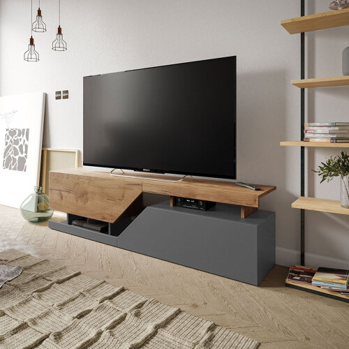 (TV Unit CELICA Wotan / Anthracite) TV Unit CELICA on OnBuy