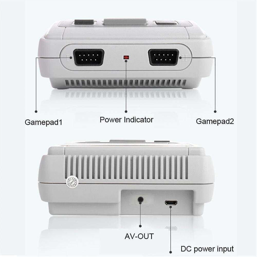 Retro Mini Tv Game Console Built-in 620 Classic Games Snes Game Console ...