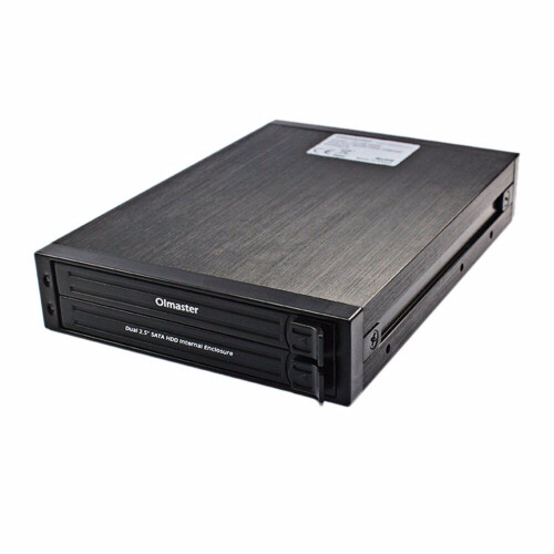 Oimaster He 2005 Dual 2.5 Inch SATA HDD Internal Hard Drive Enclosure ...