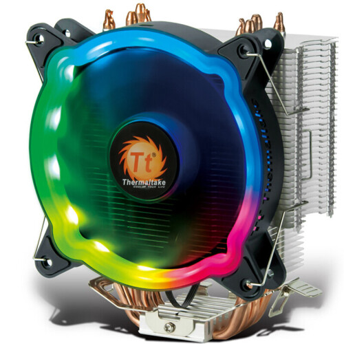 Thermaltake Rainbow D400P CPU Cooler 4 Heat Pipe Multi Platform Support ...