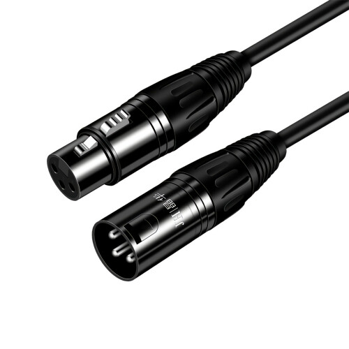 JINGHUA XLR Cable Male to Female Audio Cable Karaoke Microphone Sound Cannon Plug XLR Extension ...