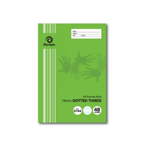 Olympic A4 Dotted Thirds Exercise Book 20pk (Green) on OnBuy