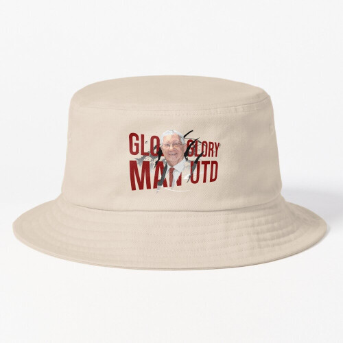 Bucket Hat Manchester United Sir Alex Ferguson Glory Illustration Adult ...