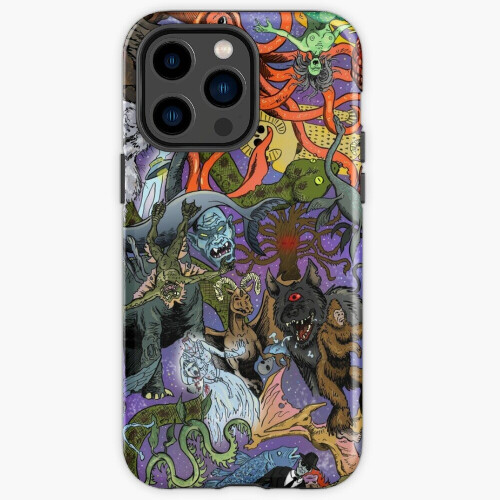 Phone Case Cryptid Creatures and Mysterious Monsters for iPhone Samsung ...