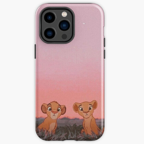 Phone Case Simba and Nala for iPhone Samsung 14 13 12 11 Plus Pro Max ...