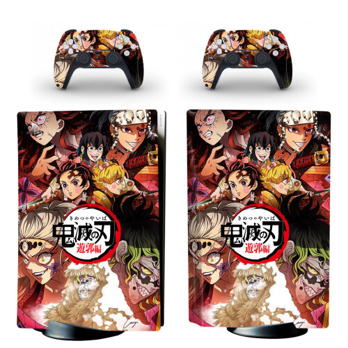 Demon Slayer PS5 Standard Disc Edition Skin Sticker Decal for ...