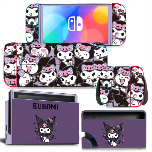 Kuromi Full Coverage Skin Stickers For Switch OLED NSOLED NS Cinnamoroll on OnBuy
