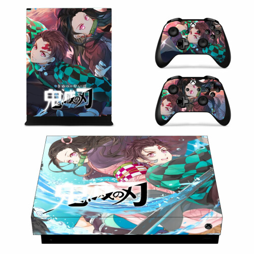 Demon Slayer Kimetsu no Yaiba Cover Skin Console & Controller Decal ...