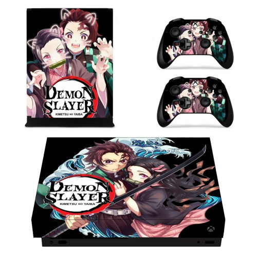 Demon Slayer Kimetsu no Yaiba Cover Skin Console & Controller Decal ...