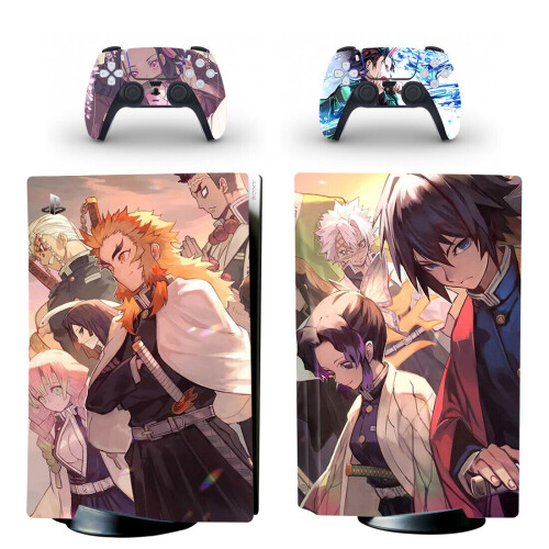 Demon Slayer PS5 Standard Disc Edition Skin Sticker Decal for ...