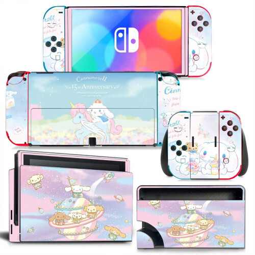 Kuromi Full Coverage Skin Stickers For Switch OLED NSOLED NS Cinnamoroll on OnBuy