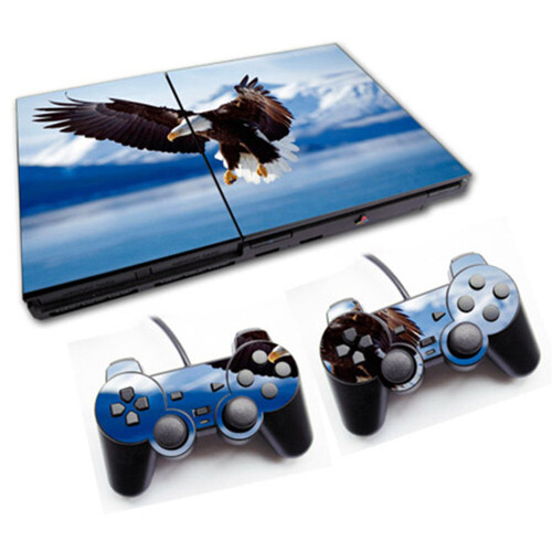 beatiful design for ps2 slim 70000 series console sticker decal for ps2 ...