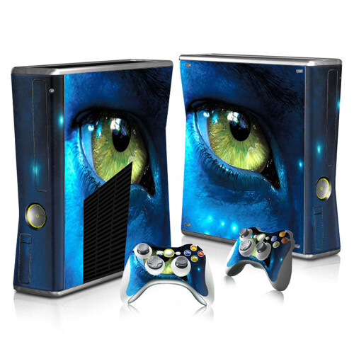 SKull skins Top skin Skins For Microsoft Xbox 360 Slim Sticker ...
