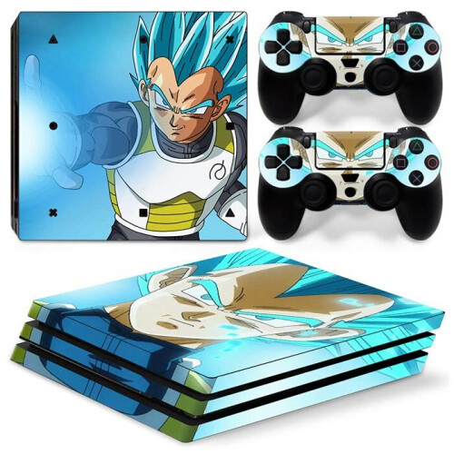 Anime One Piece Dragon Ball Skin Sticker for PS4 Slim Console and 2 ...