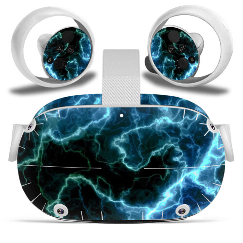 VR Glasses Sticker Oculus Quest 2 VR Glasses Protective Skin Decals PVC ...