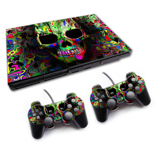 Specialized in manufacturing various decal skin stickers for PS2 SLIM ...