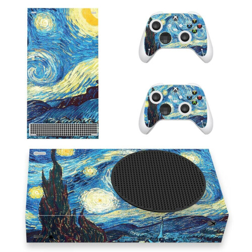 Starry Night Sky Skin Sticker Decal Cover for Xbox Series S Console and ...