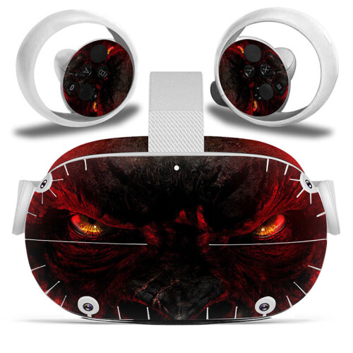 VR Glasses Sticker Oculus Quest 2 VR Glasses Protective Skin Decals PVC ...