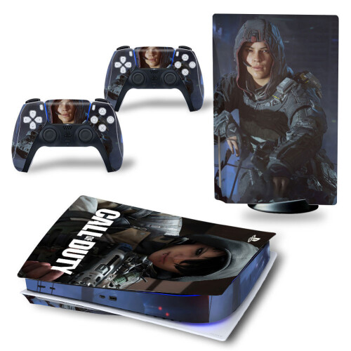 For PS5 Disk Call of Duty PVC Skin Sticker Sticker Decal Cover Console ...