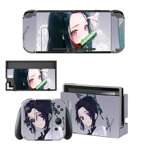 Demon Slayer Kimetsu No Yaiba Sticker Skin for Nintendo Switch NS ...