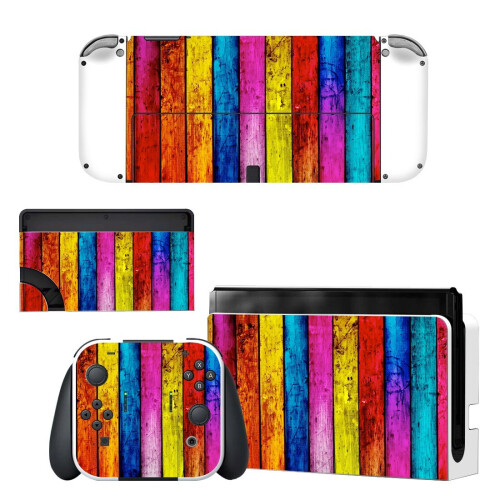 Full Body Protective Cover Skin Art Decals Compatible Nintendo Switch ...