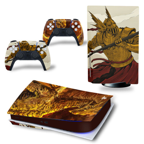Dragon Super Saiyan Goku Disk PS5 Skin Sticker PlayStation 5 Console ...