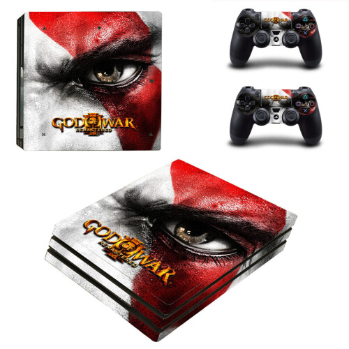 God of War PS4 Pro Stickers Play station 4 Skin Sticker Decal For ...