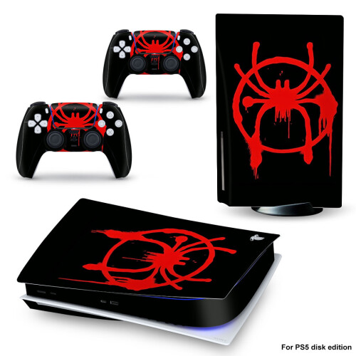 Marvel Decal Skin Sticker Cover for PS5 Disk Skin Sticker Console and ...