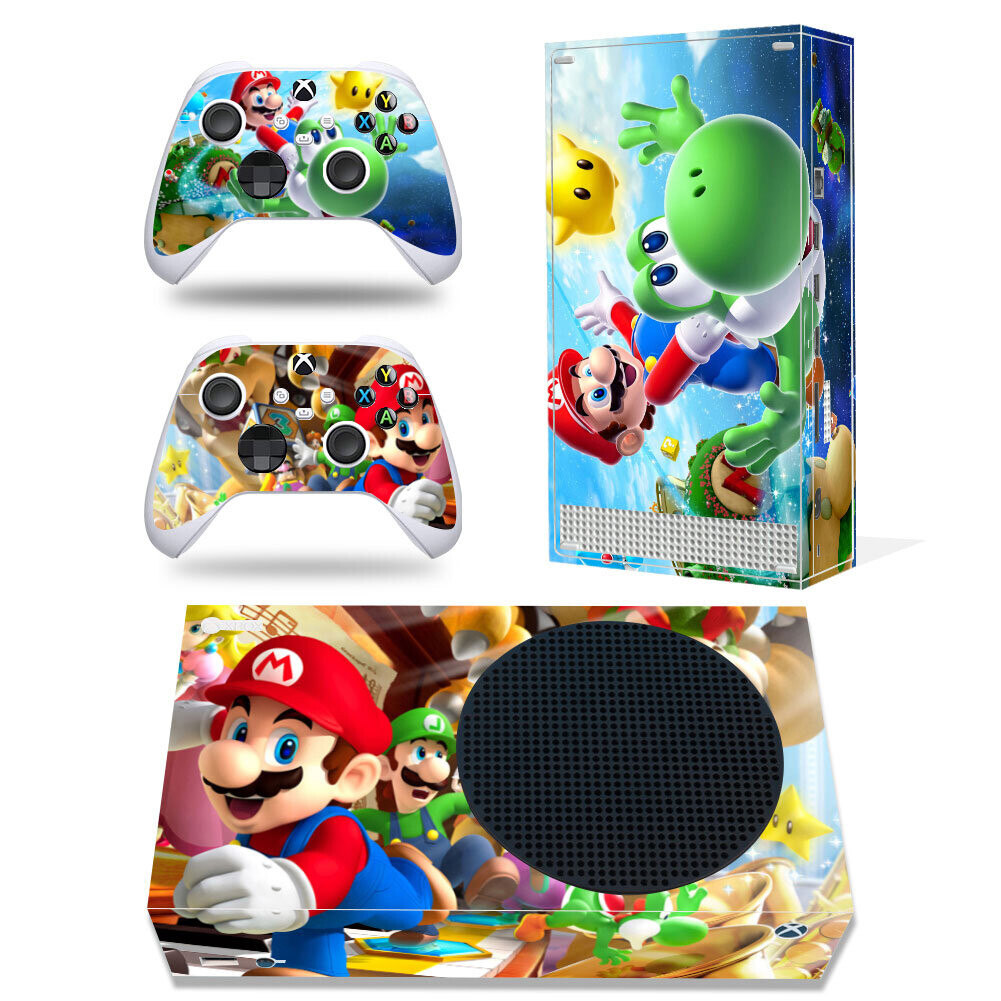 Crayou Shin-Chan Mario Skin Sticker Decal Cover for Xbox Series S ...