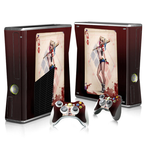 New design For Xbox 360 slim sticker for XBOX 360 slim sticker for ...