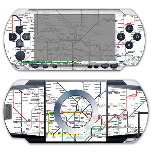 Removable Waterproof Games Accessories Decal for PSP 1000 Skin Sticker ...