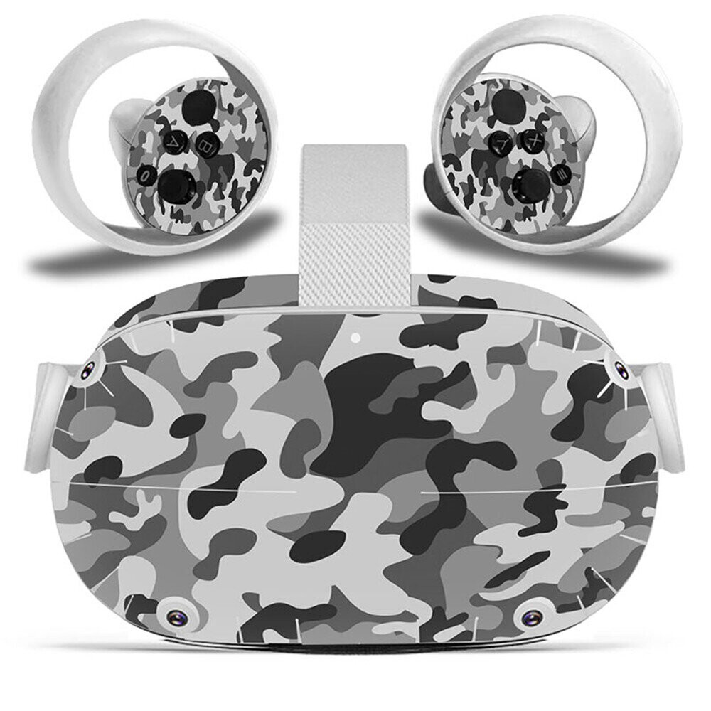 For Oculus Quest 2 VR Stickers Headset Virtual Reality Cartoon Decals ...