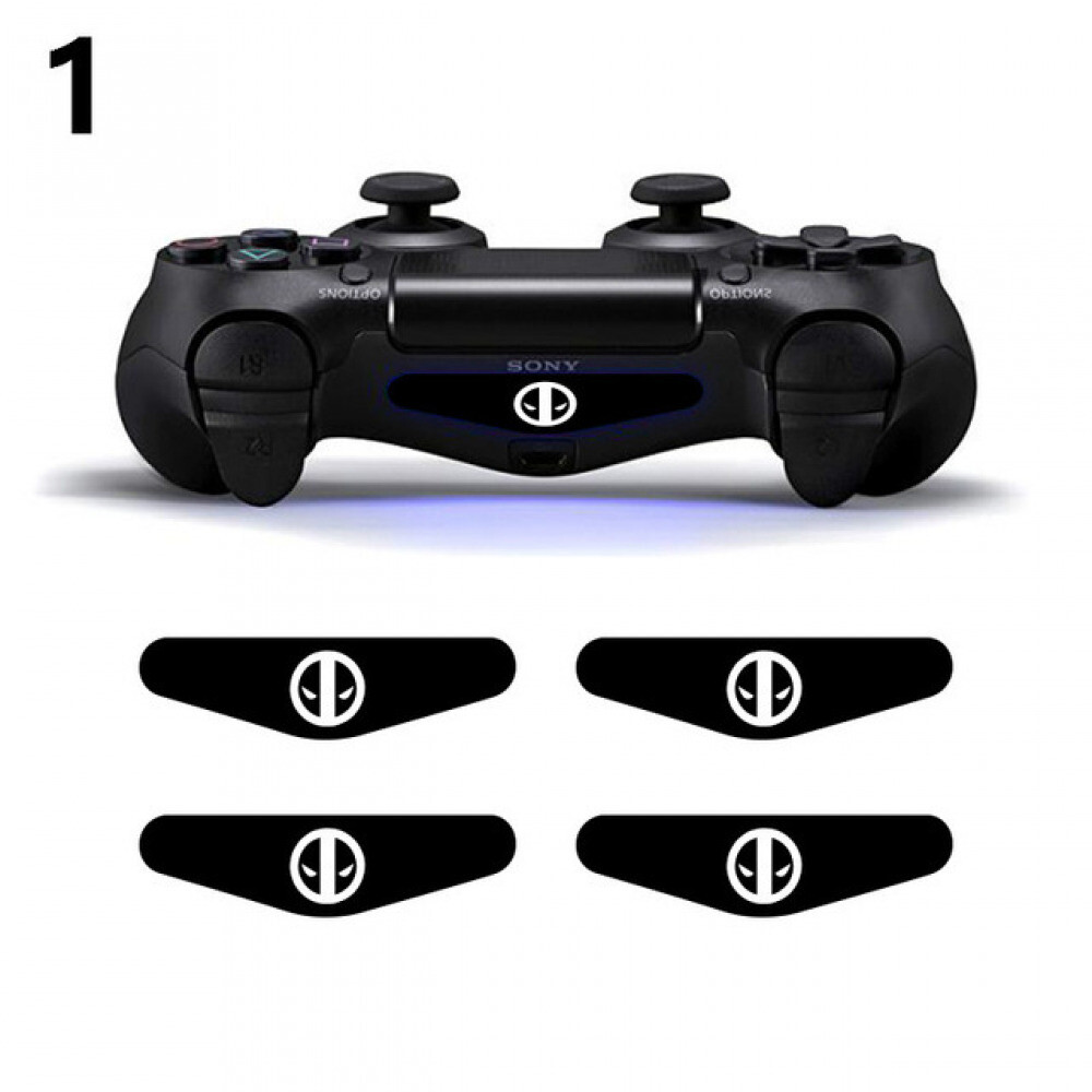 Gamepad sticker for Dualshock PS4 DS4 Pro Slim Controller LED Light Bar ...