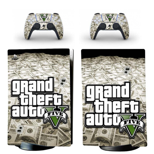 Grand Theft Auto V GTA 5 PS5 Digital Edition Skin Sticker Decal for ...