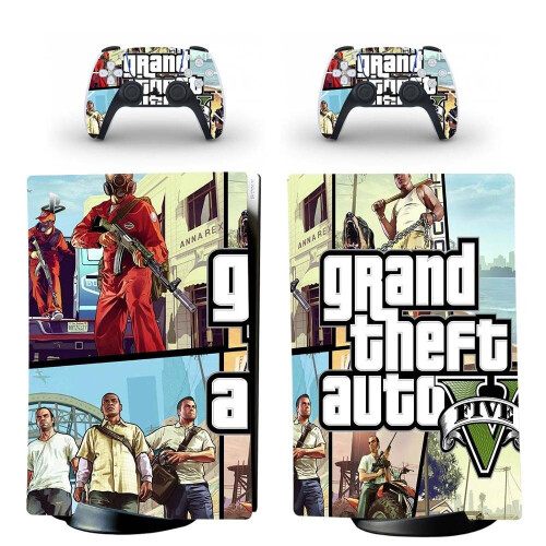 Grand Theft Auto V GTA 5 PS5 Digital Edition Skin Sticker Decal for ...