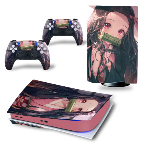 Demon Anime Girls PS5 Disk edition decal skin sticker for PS5 Console ...