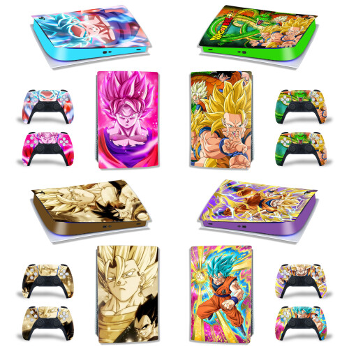 Dragon Ball Goku Vegeta PS5 Digital Edition Skin Sticker Decal for ...