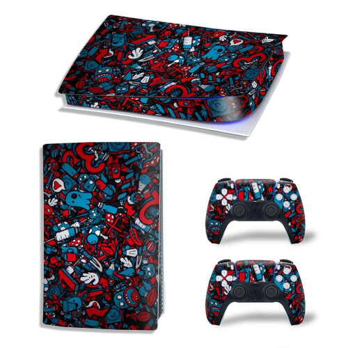 Cool Design For PS5 digital Skin Sticker for ps5 pvc sticker PS5 Skin ...