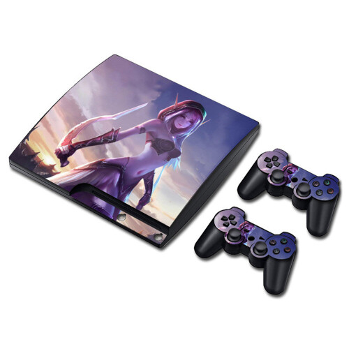 Skin cover For PS3 slim sticker console and controller decal on OnBuy