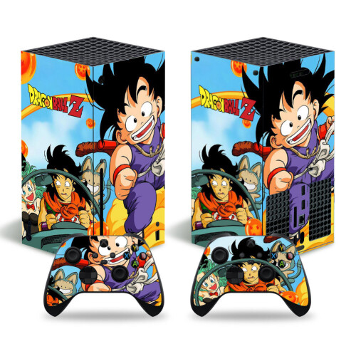 Anime Dragon Ball Goku Skin Sticker Decal Cover for Xbox Series X ...
