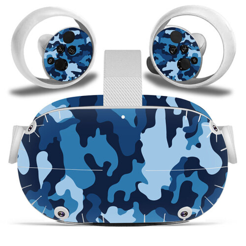 Camouflage design for Oculus Quest 2 VR Sticker Headset Virtual Reality ...