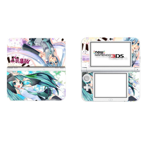 Anime Cute Girl Full Cover Decal Skin Sticker for NEW 3DS XL Skins ...