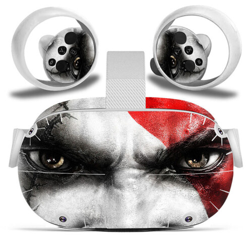 Skull design for Oculus Quest 2 VR Sticker Headset Virtual Reality ...